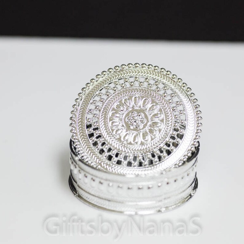 Silver Favor Box Wedding Favor Boxes Wedding Favor Bag - Etsy