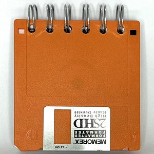 Upcycled Floppy Disk Journals - Matte Colored 3.5" Floppy Disks - Etsy