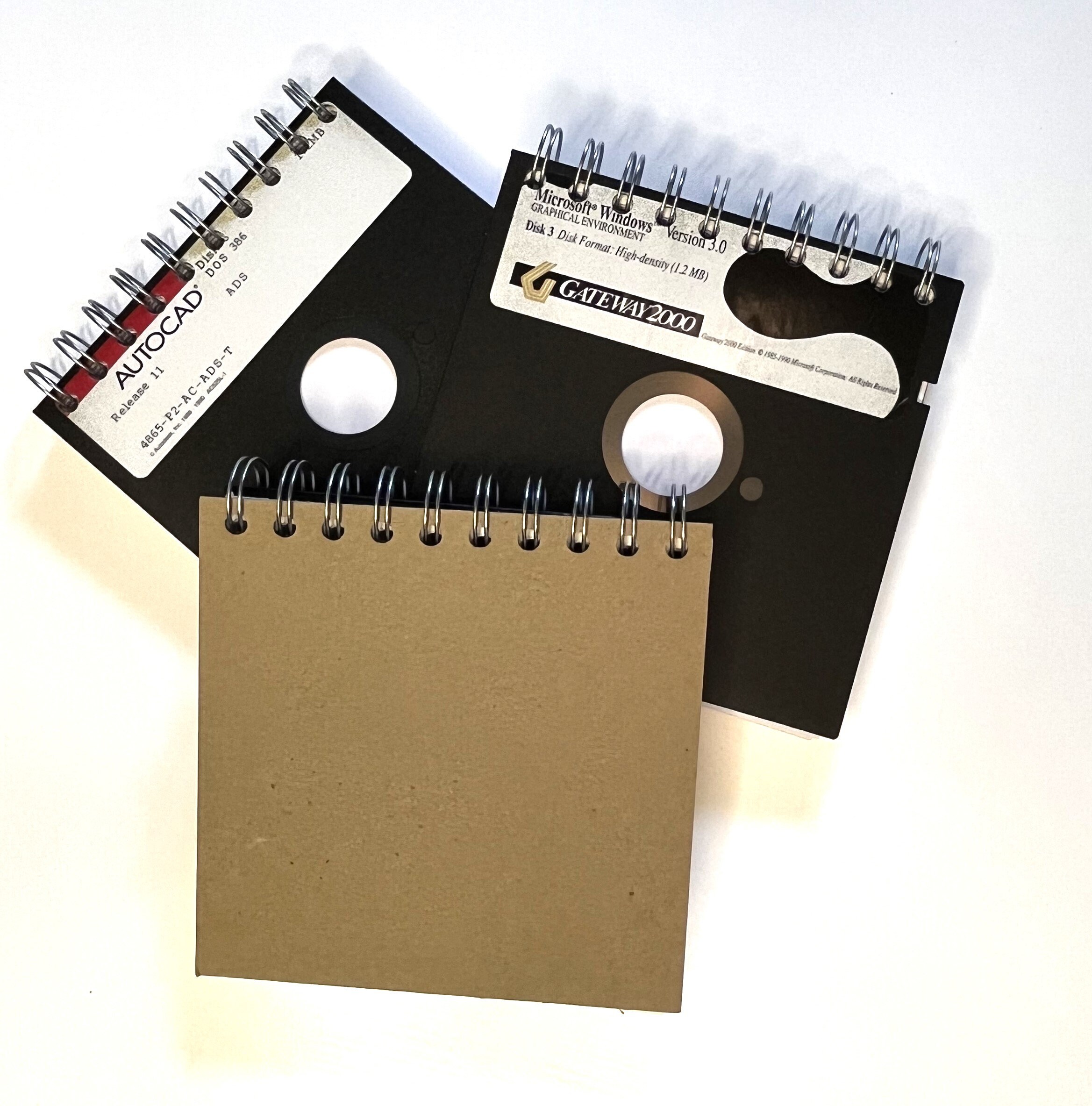 Vintage Upcycled Floppy Disk Journals Upcycled, 5.25 Floppy Disks - Etsy