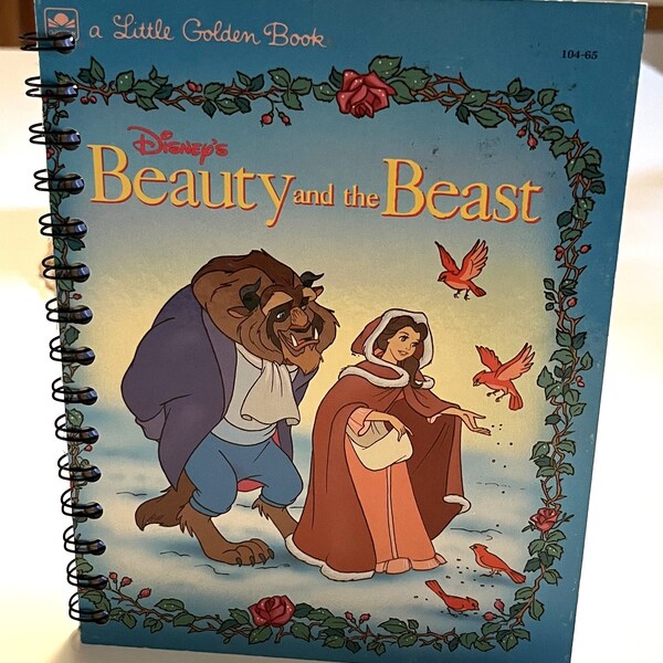 Beauty and the Beast Golden Book - Etsy