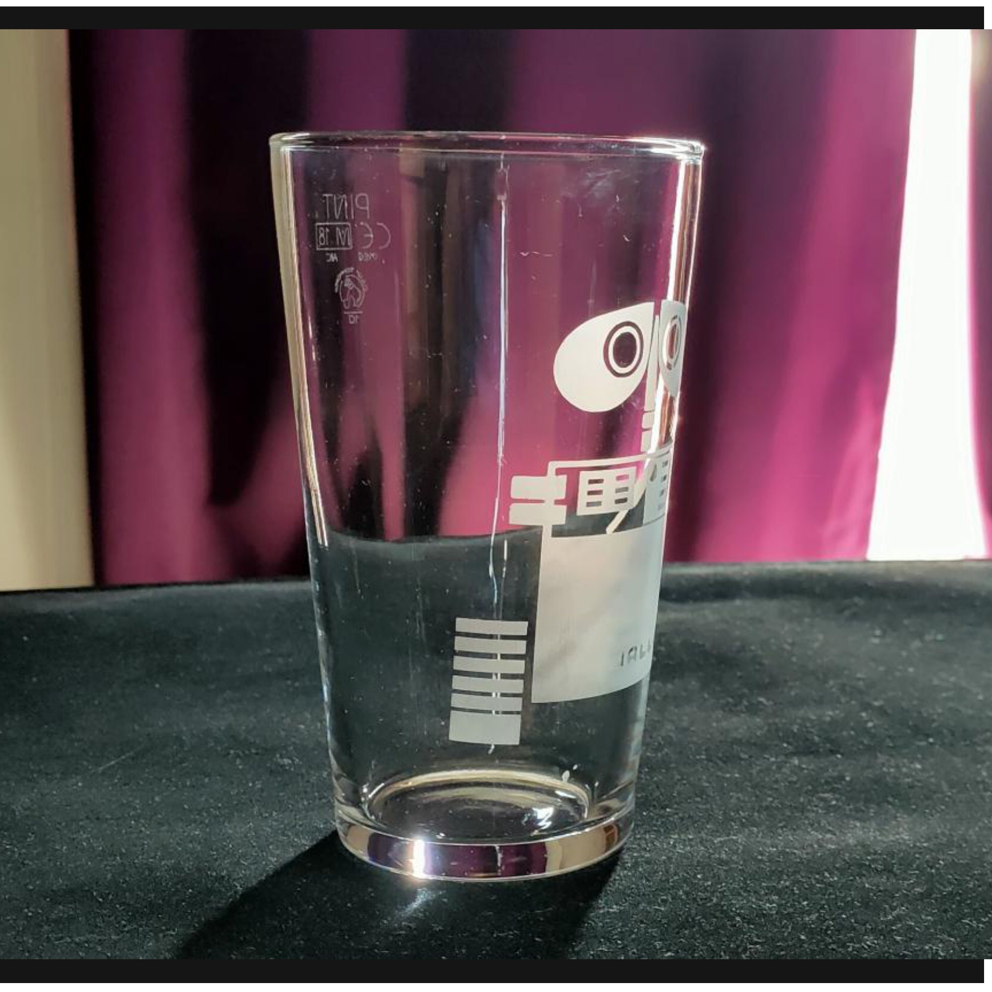 Wall-e Gift Beer Pintglass Custom Pixar Pint Glass Etching - Etsy