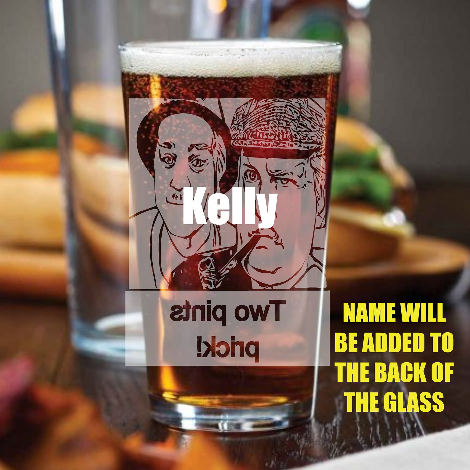 Still Game Best Friend Gift | Beer Pintglass | Jack and Victor Design ...