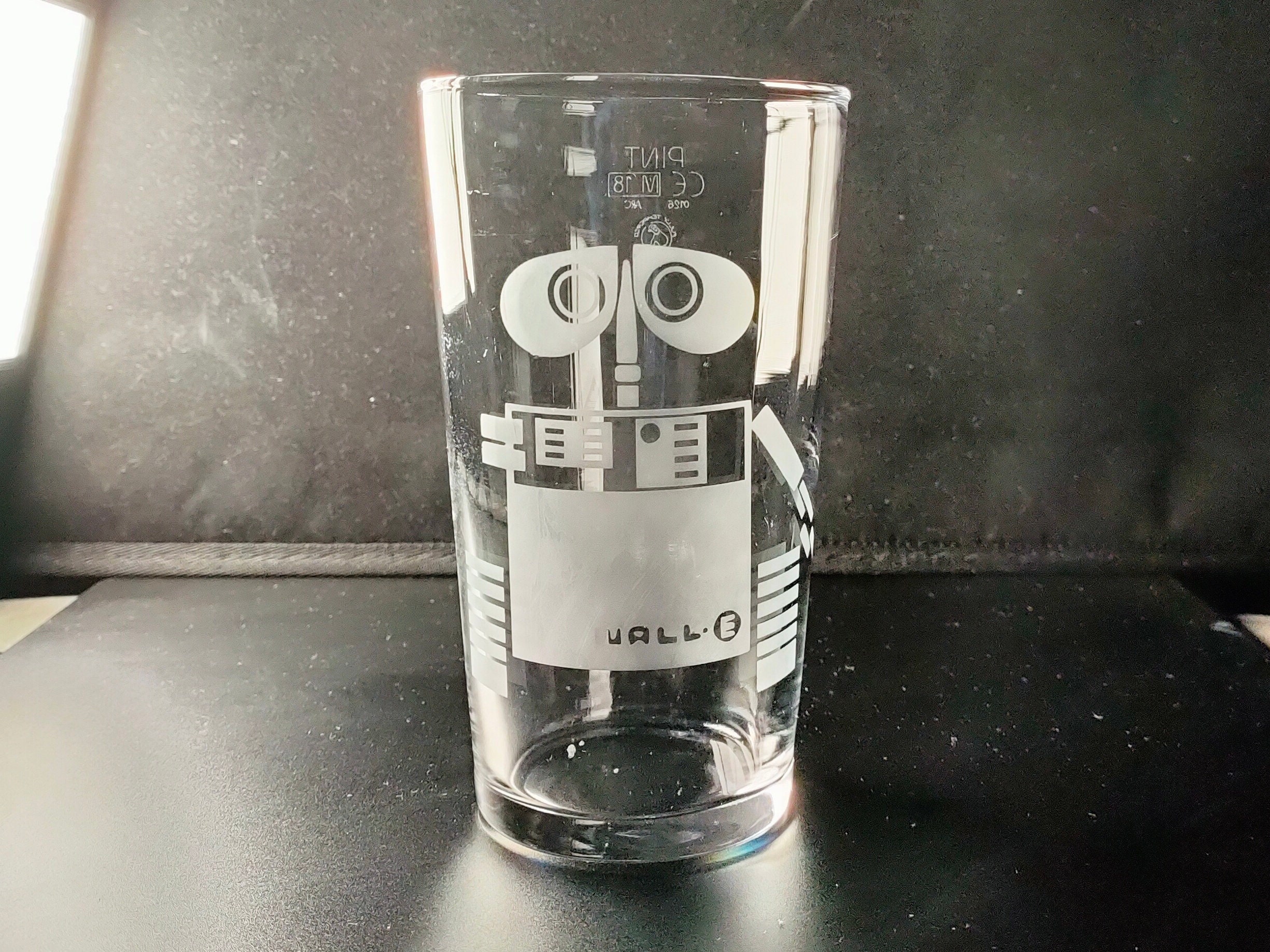 Wall-e Gift Beer Pintglass Custom Pixar Pint Glass Etching - Etsy