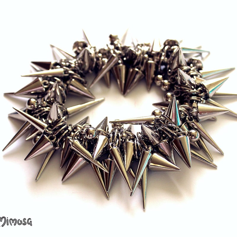 Silver Spike - Etsy