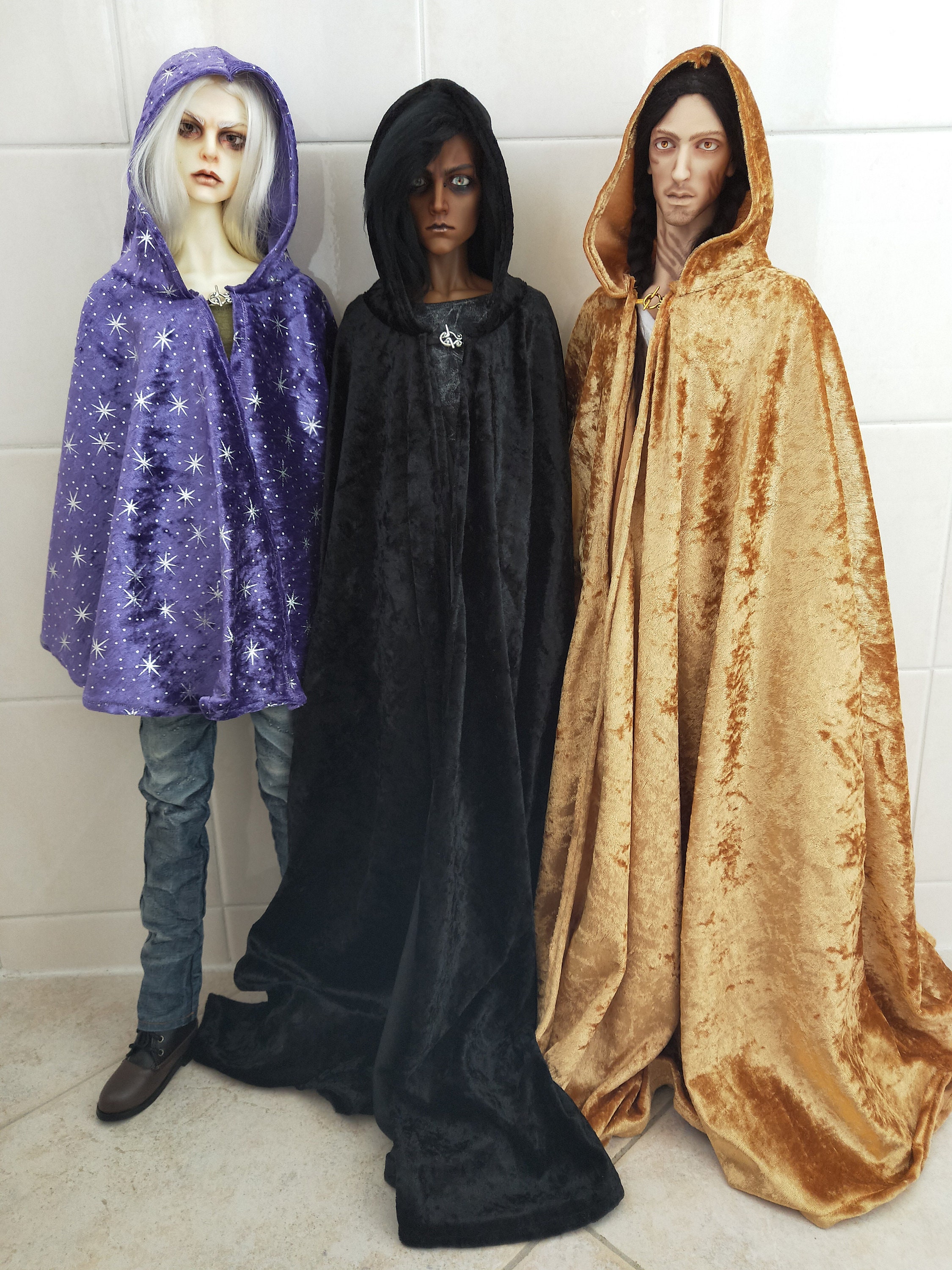 Custom Made-to-order BJD Velvet Circle Cloaks - Etsy