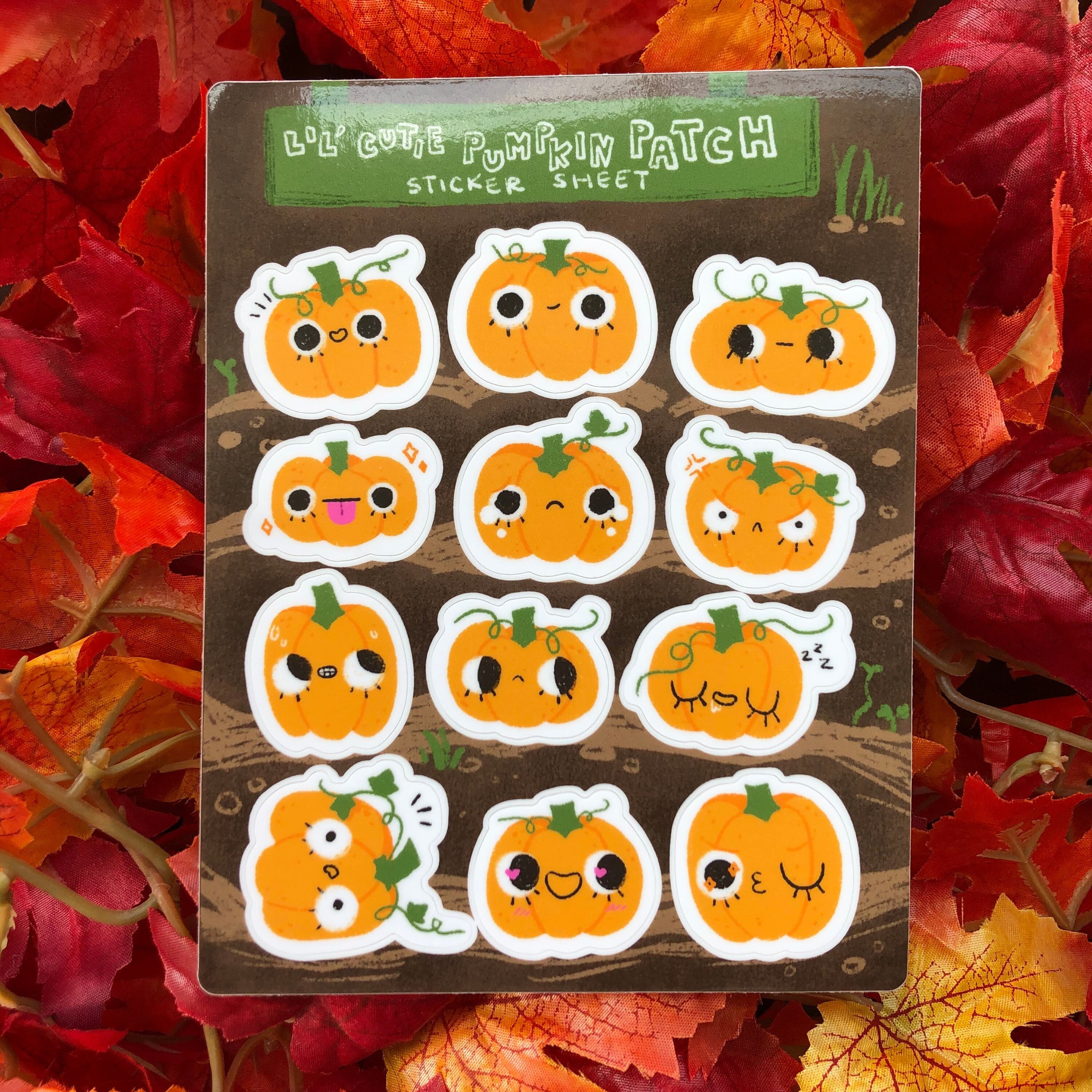 Paper & Party Supplies Bullet Journaling & more Cute Pumpkin Patch ...