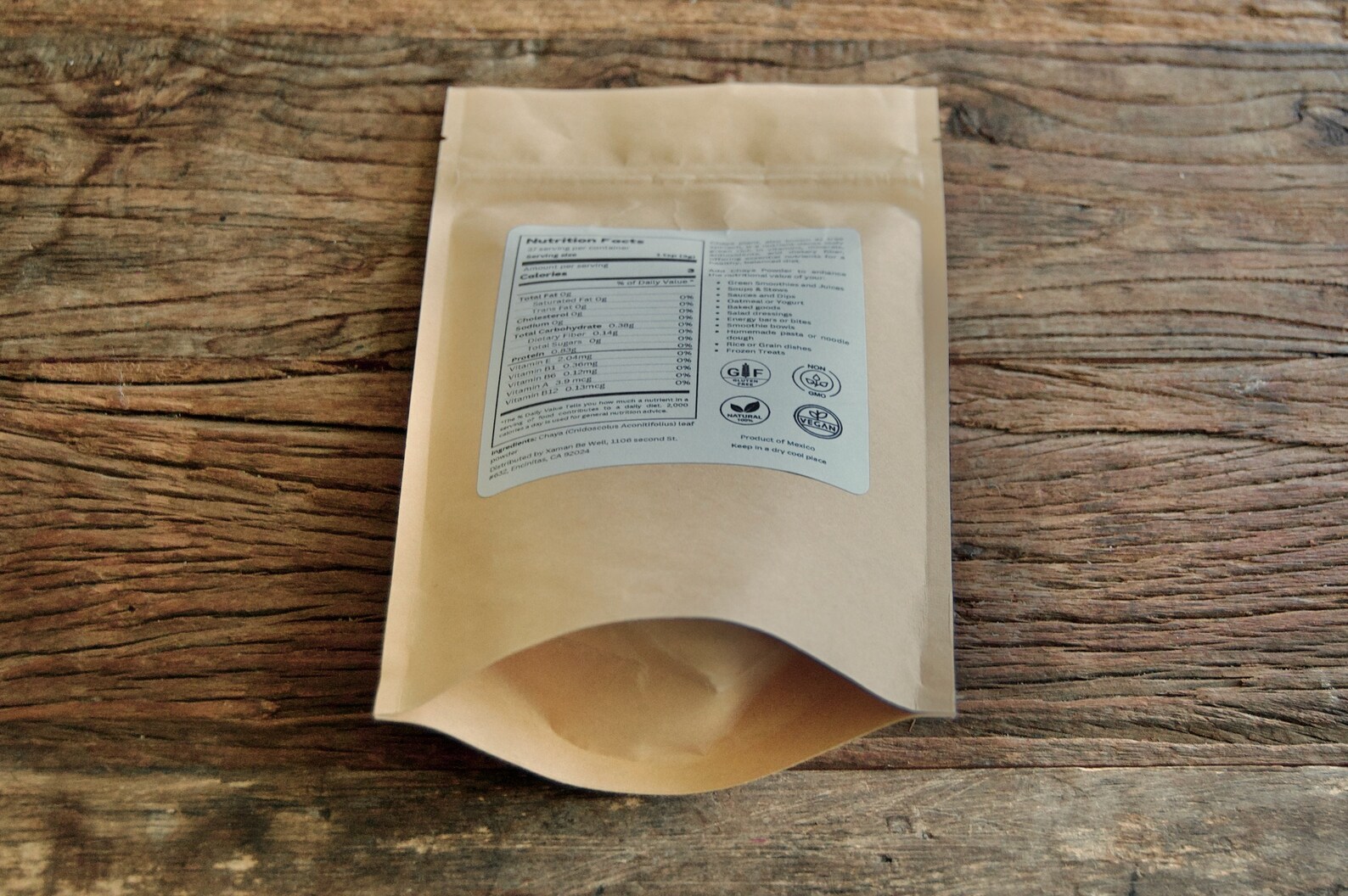 Chaya Plant Powder (4 Oz/113g) - Maya Miracle Plant - Etsy