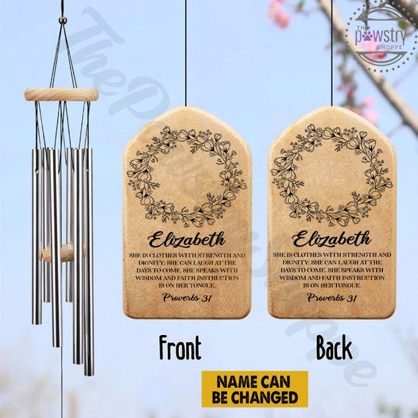 Bible Verse Wind Chime - Etsy