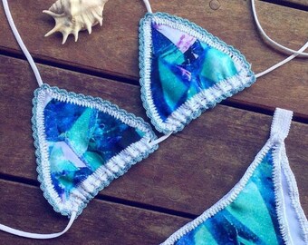 Geometric bikini | Etsy