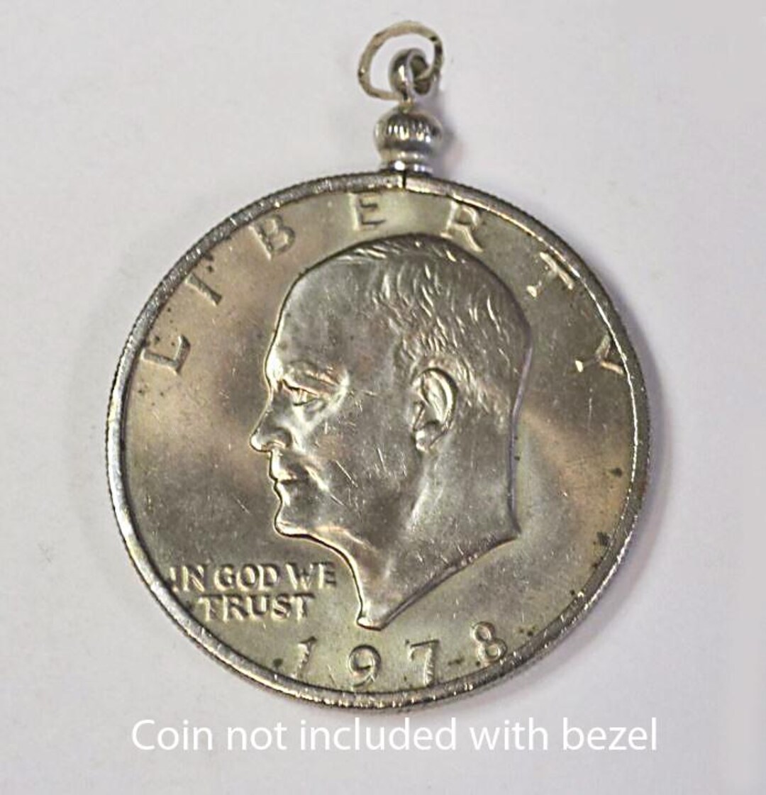 Bezels With Jump Rings for 38mm or 1.5 Inch Silver Dollar Coins. - Etsy