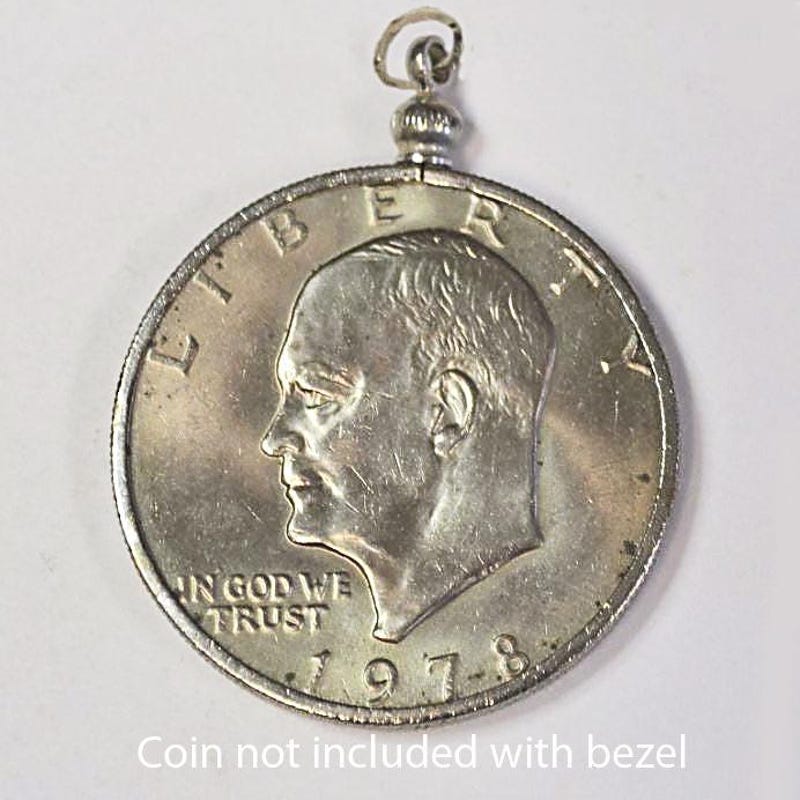 Coin Silver Dollar Necklace - Etsy