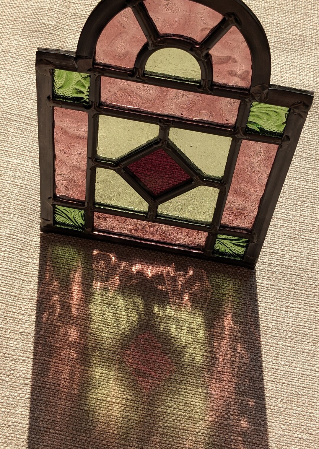 Victorian Style Miniature Stained Glass Authentic Stained Glass Stained ...