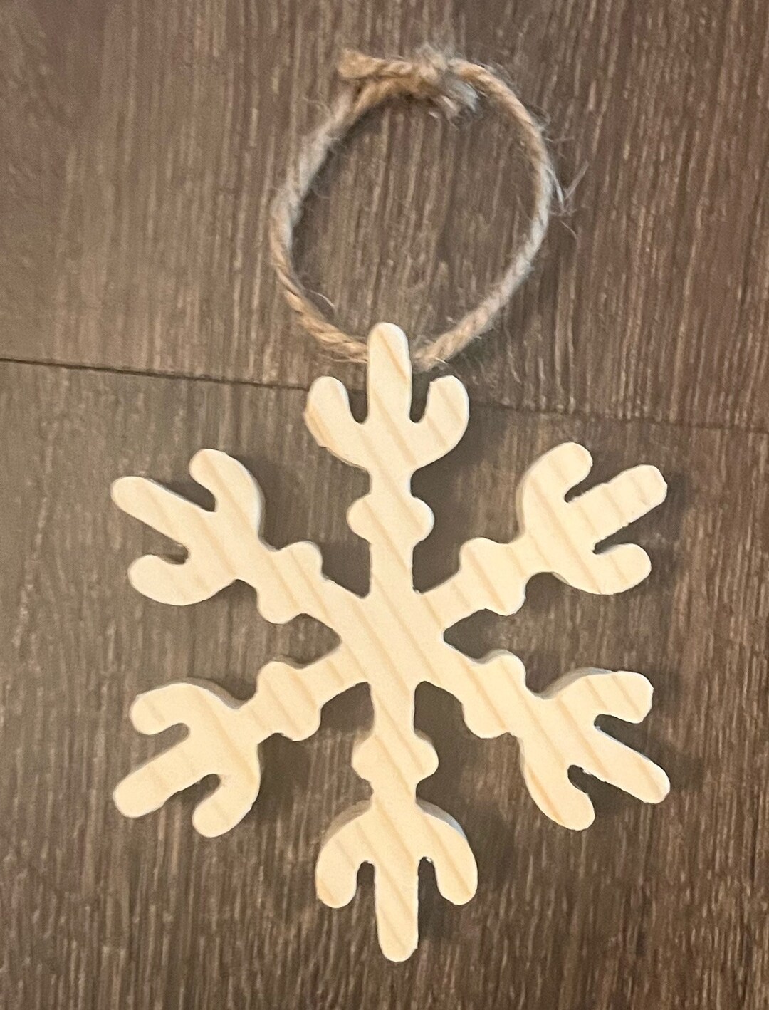 4 Wooden Snowflake Ornament cacti CNC Cut - Etsy