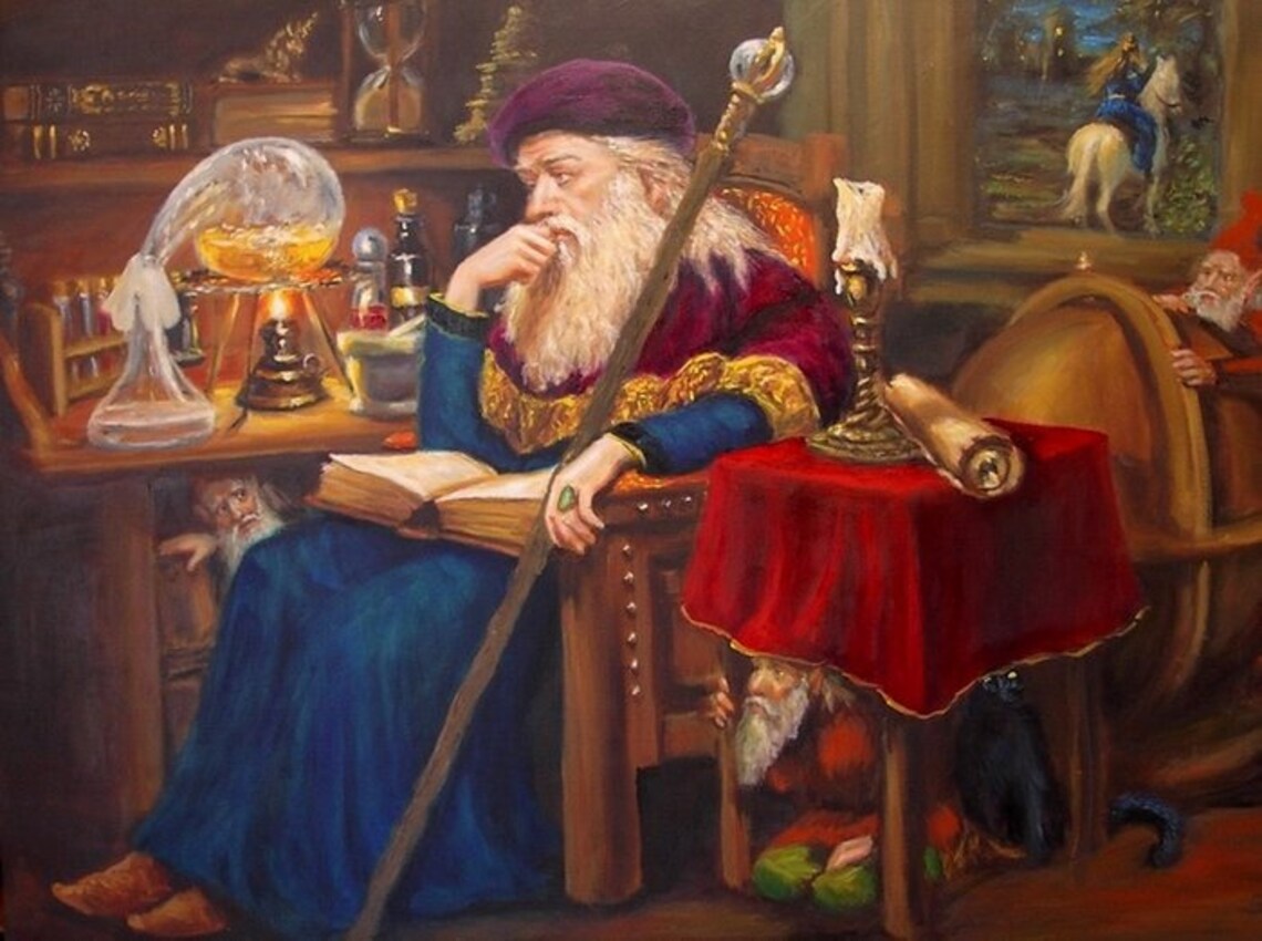 Alchemy The Journey of Your Soul Alchemist/Wizard | Etsy