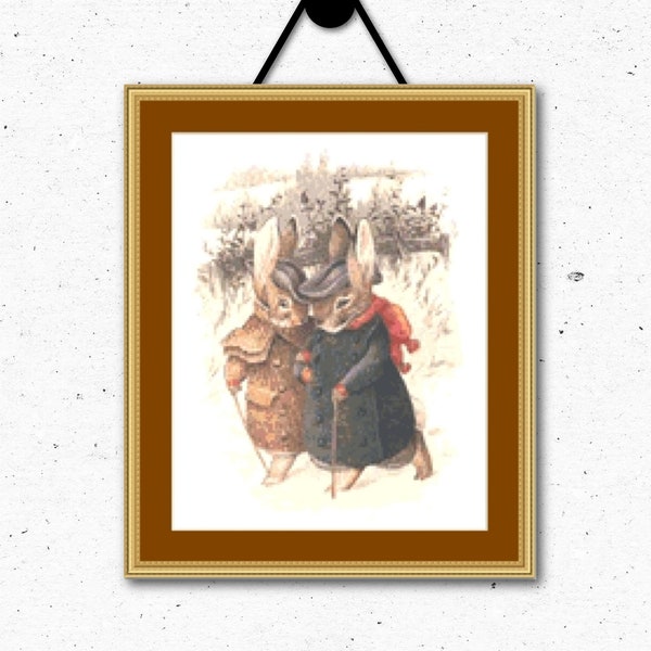 Beatrix Potter Counted Cross Stitch - Etsy