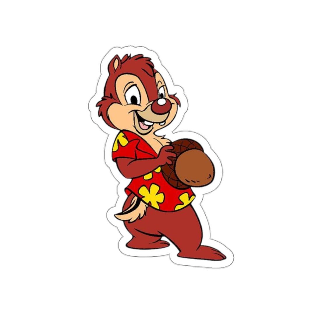 Chip and Dale Cartoon Old School TV Show Stickers, Chipmunk Sticker Set ...