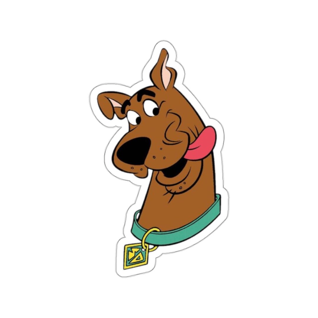 Scooby-doo Kiss-cut Stickers Fun Vinyl Decals, Laptop Decor, Cartoon ...