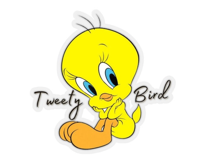 Tweety Bird. Cartoon. Kiss-cut Stickers. Bird. Yellow. Gift ...
