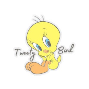 Tweety Bird. Cartoon. Kiss-cut Stickers. Bird. Yellow. Gift ...