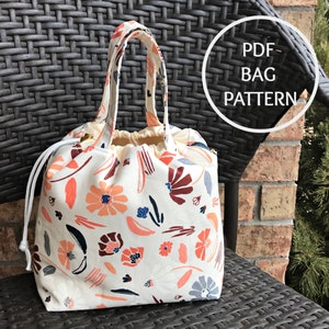 Bag Pattern PDF// Pattern Bundle//two Bag Patterns//sewing Bag Pattern//project Bag Patterns ...