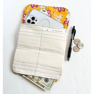 Snap Wallet Sewing Pattern PDF | Beginner Wallet Tutorial | DIY Fabric ...