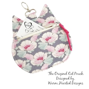 Sewing Pattern//bag Pattern Pdf//cat Pouch Pattern//zipper Pouch ...