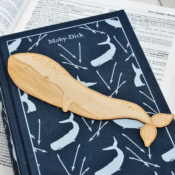 Whale Bookmark - Etsy