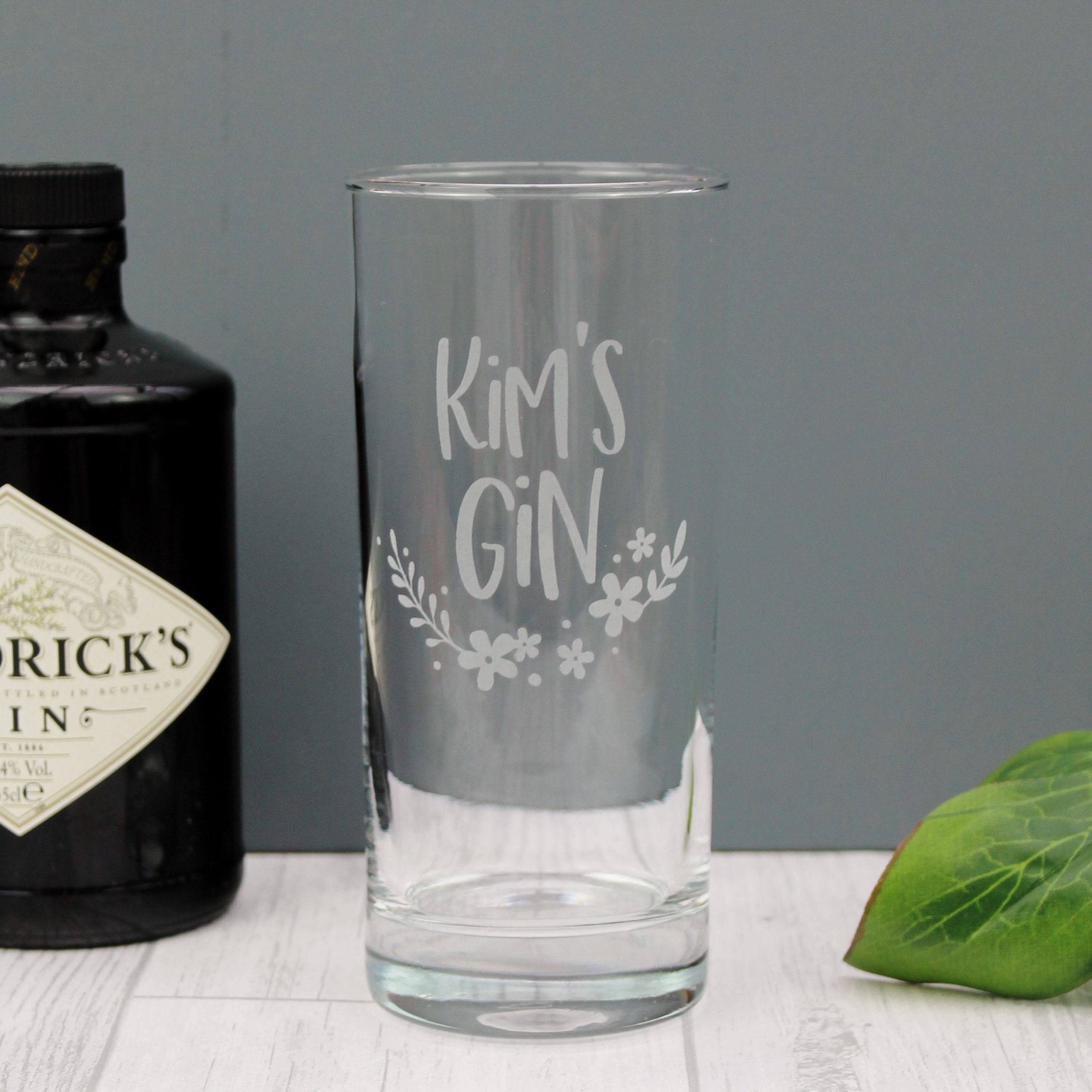 Personalised Gin Glass For Her 30th Birthday Gift Best Friend | Etsy