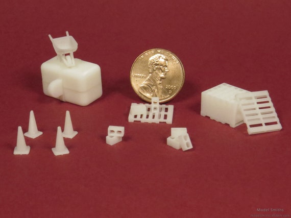 HO Scale Model Railroad Miniatures Construction Collection | Etsy