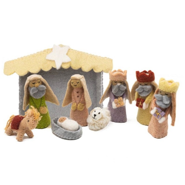 Felt Nativity - Etsy