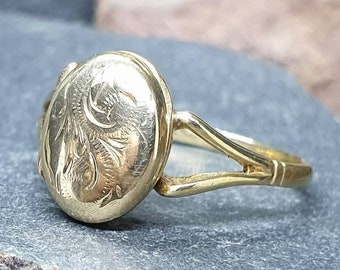 Secret Compartment Ring - Etsy
