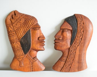 Carved wall art | Etsy