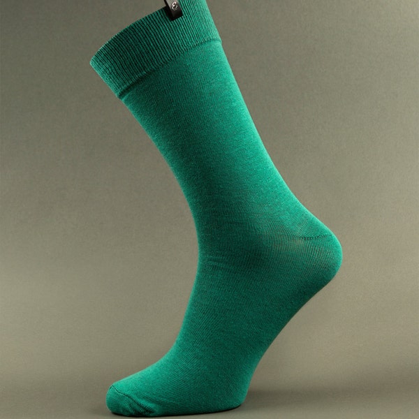 Emerald Green Socks - Etsy