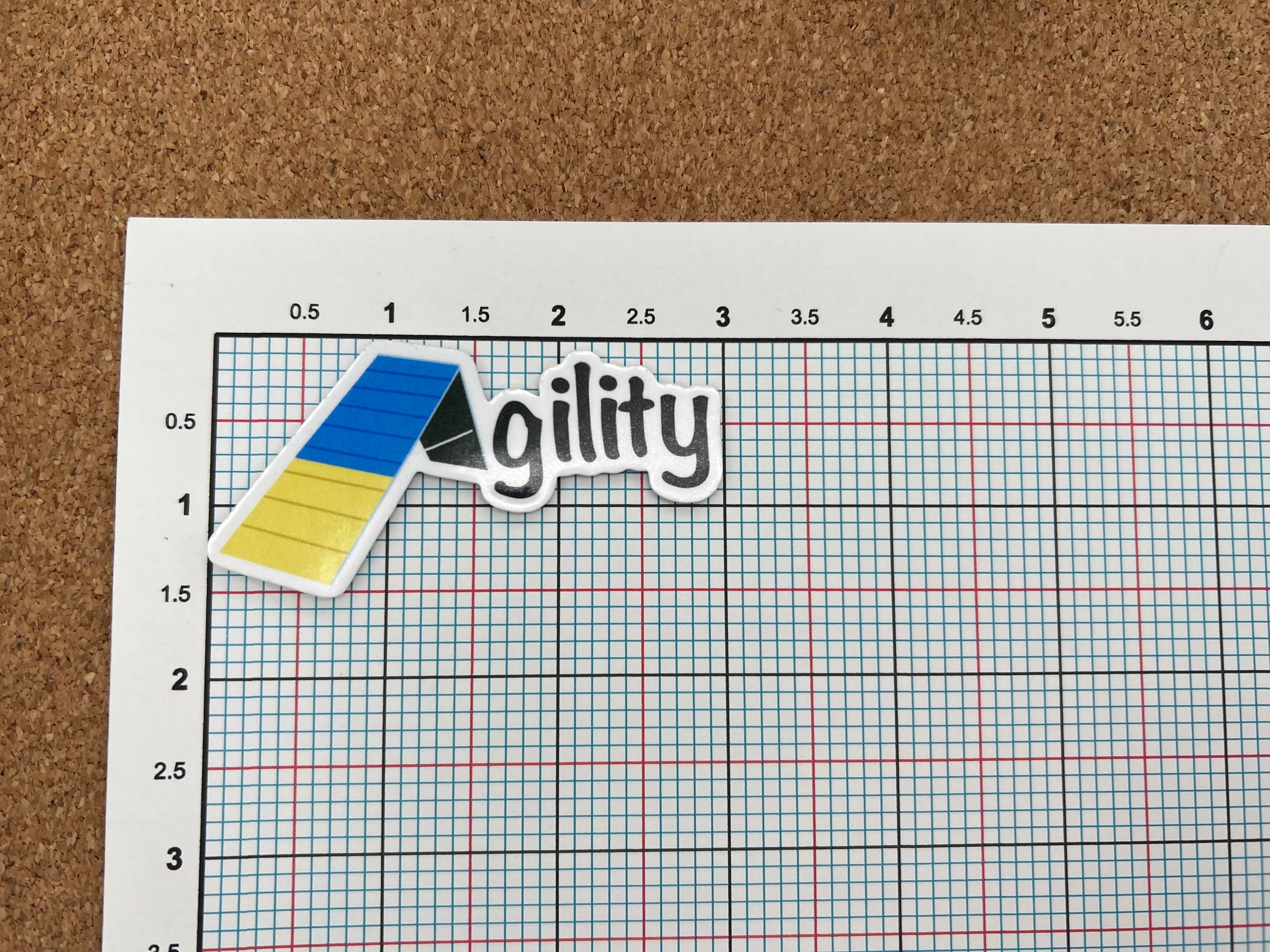 Dog Agility Sticker, Gift for Agility Handler, Agility Judge, Dog ...