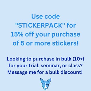 I Love My Therapy Dog Sticker, Therapy Dog Sign, Therapy Dog in ...