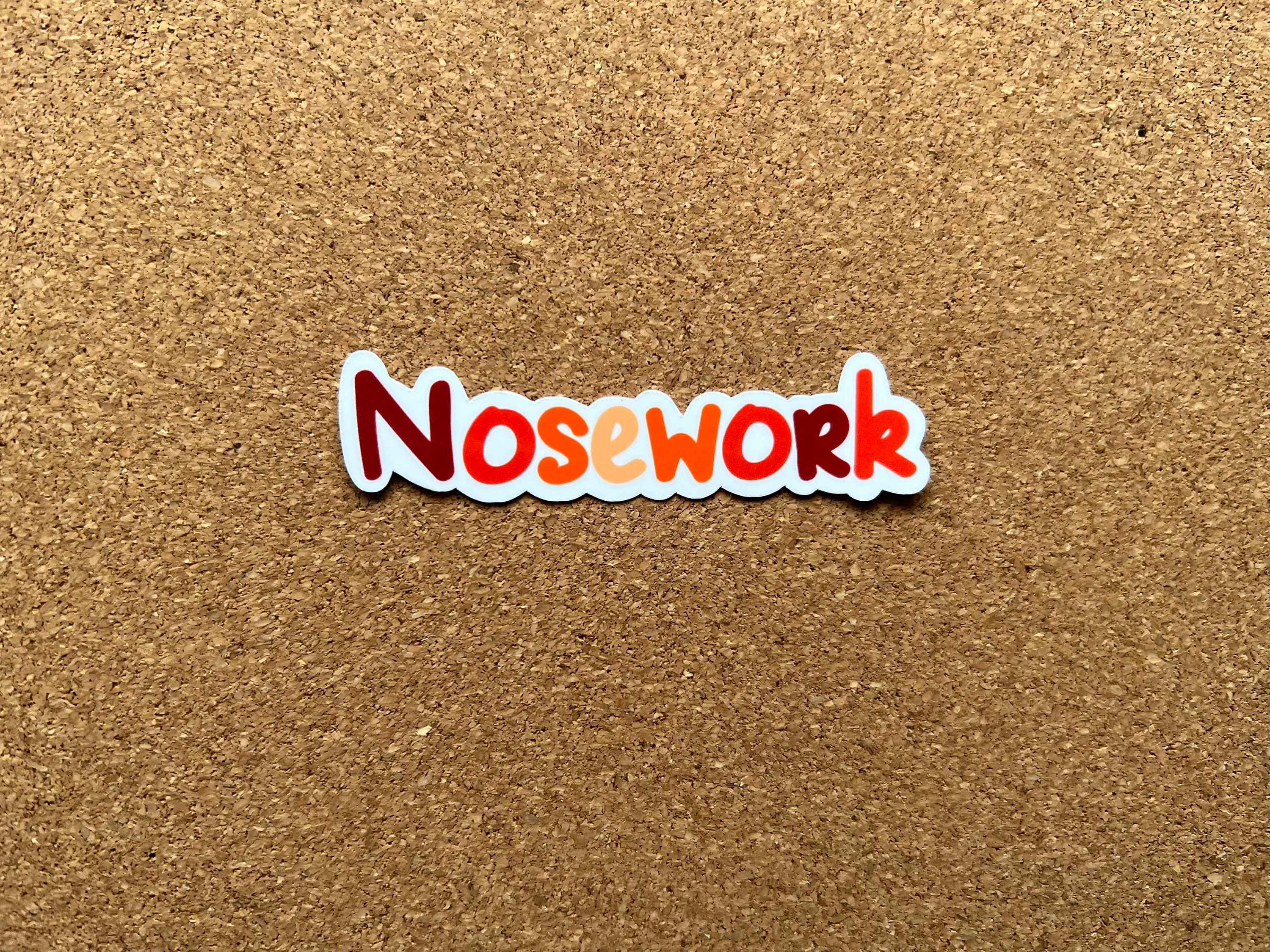 Nosework Sticker, Gift for Dog Handler, Dog Sports Decal, Scent Work ...