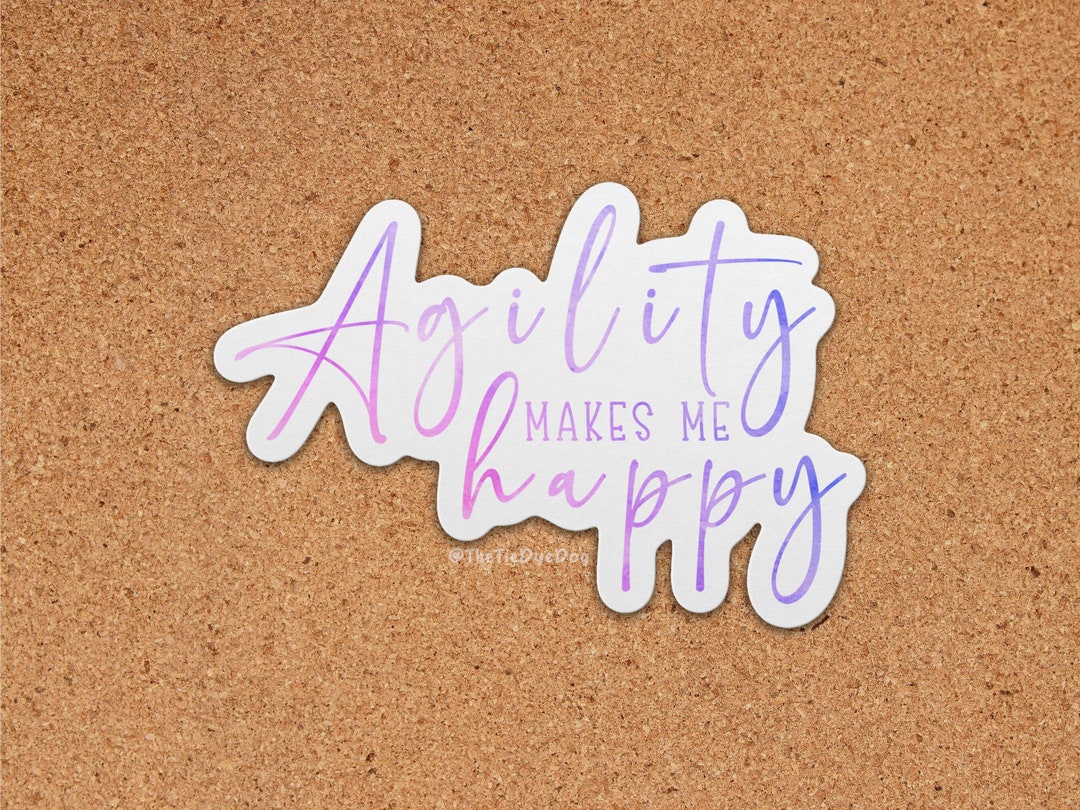 Dog Agility Sticker Gift for Agility Handler Agility Judge - Etsy