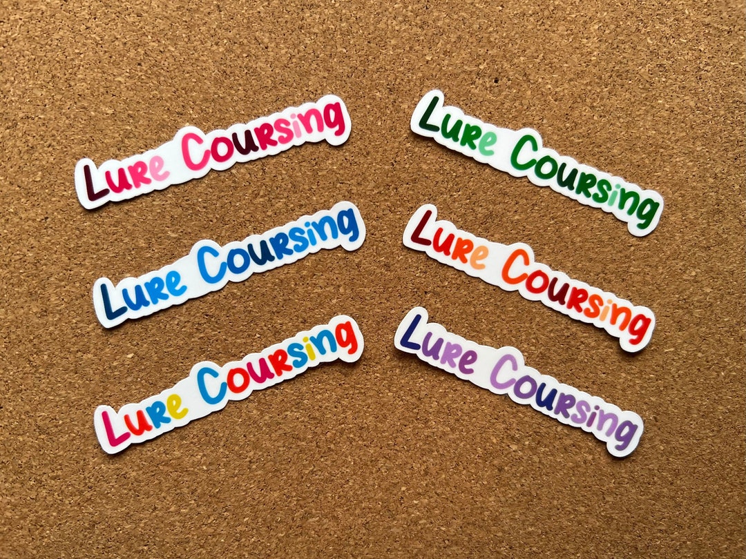 Lure Coursing Sticker Fastcat Decal CAT Sighthound Sports - Etsy