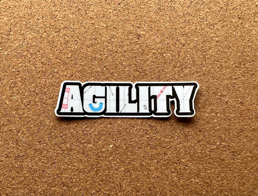 Dog Agility Sticker Gift for Agility Handler Agility Judge - Etsy