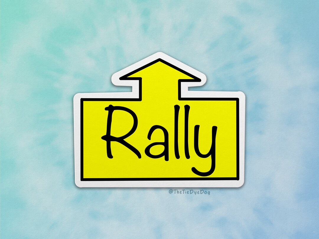 Rally Obedience Decal, Rally Sign Sticker, Dog Sports, Gift for Dog ...