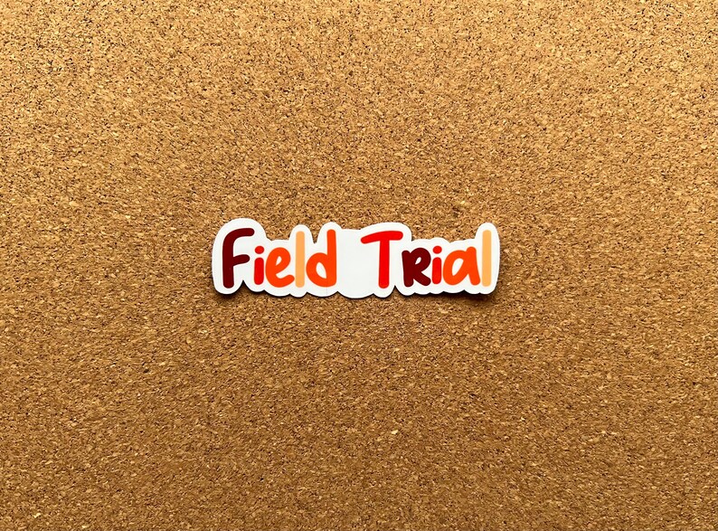 Retriever Field Trial Sticker, Gift for Hunter, Bird Dog Decal, Hunting ...