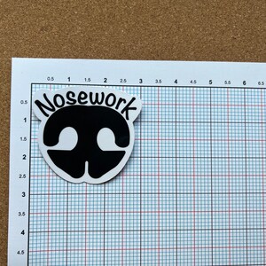 Canine Nosework Sticker, Sniff Sticker, Dog Sports, Gift for Dog ...