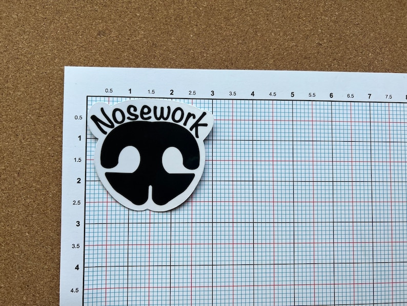 Canine Nosework Sticker Sniff Sticker Dog Sports Gift for - Etsy