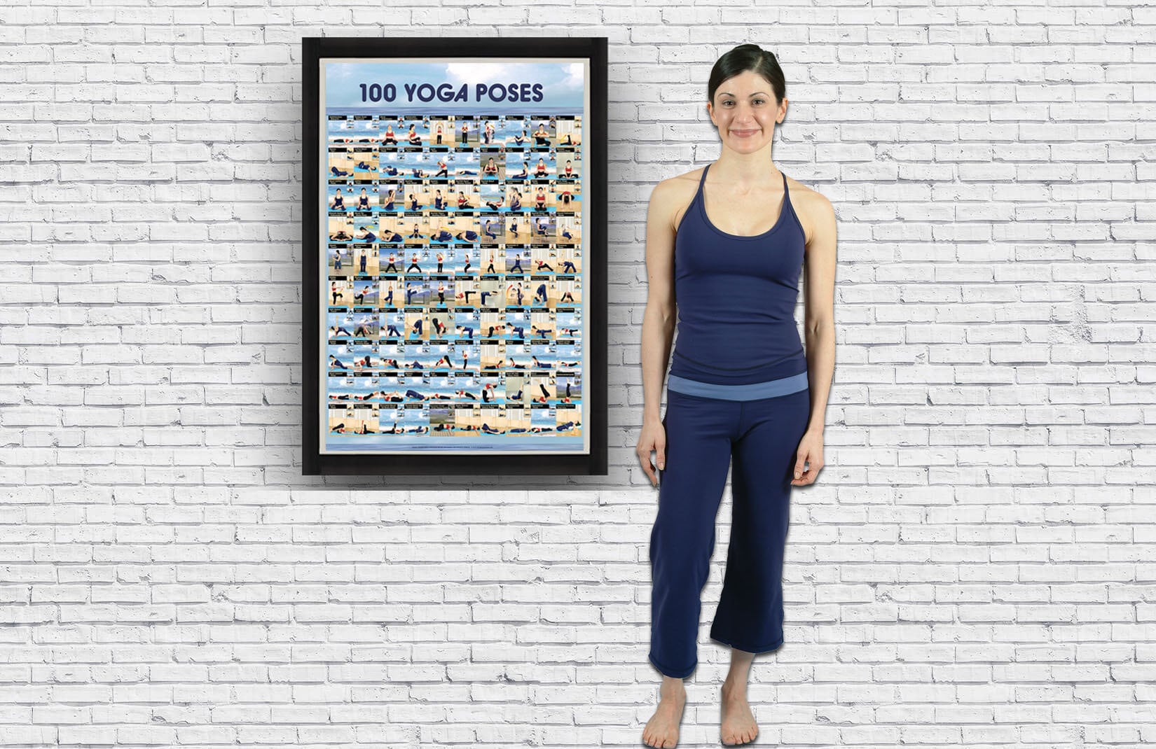 Yoga Poster - 100 Poses - Digital Download - Etsy