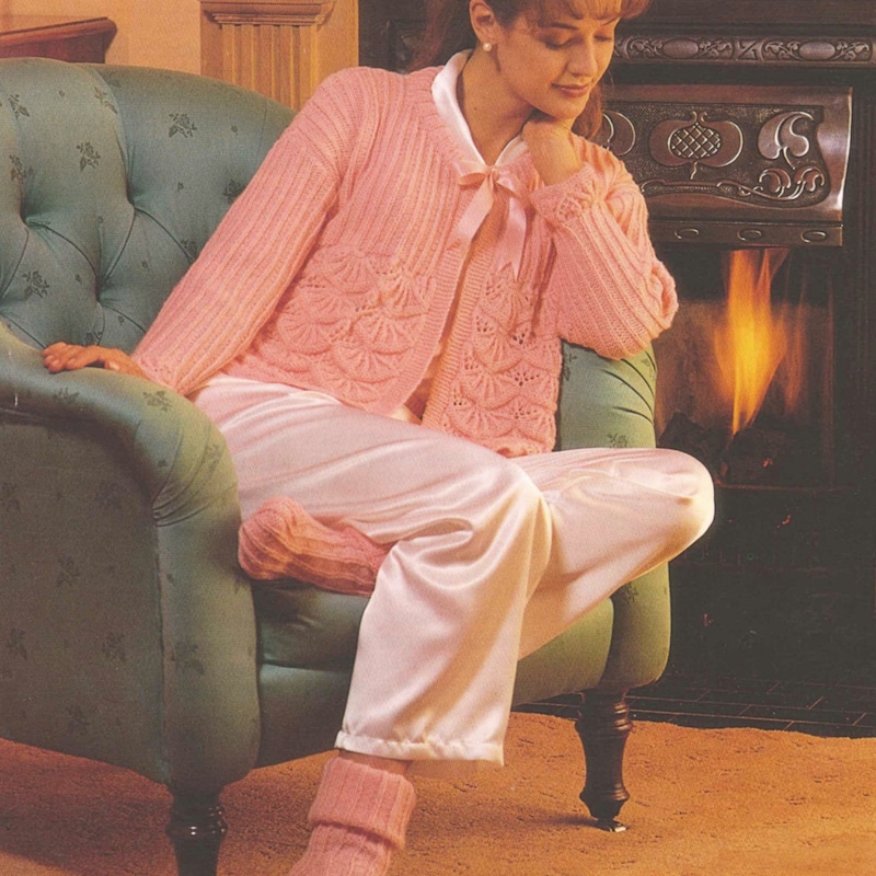 Bed Jacket Pattern - Etsy