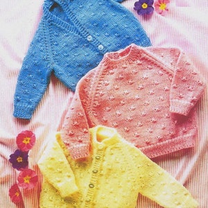 PDF Knitting Pattern~knotty Sweater and Cardigans~dk~16-20" - Etsy