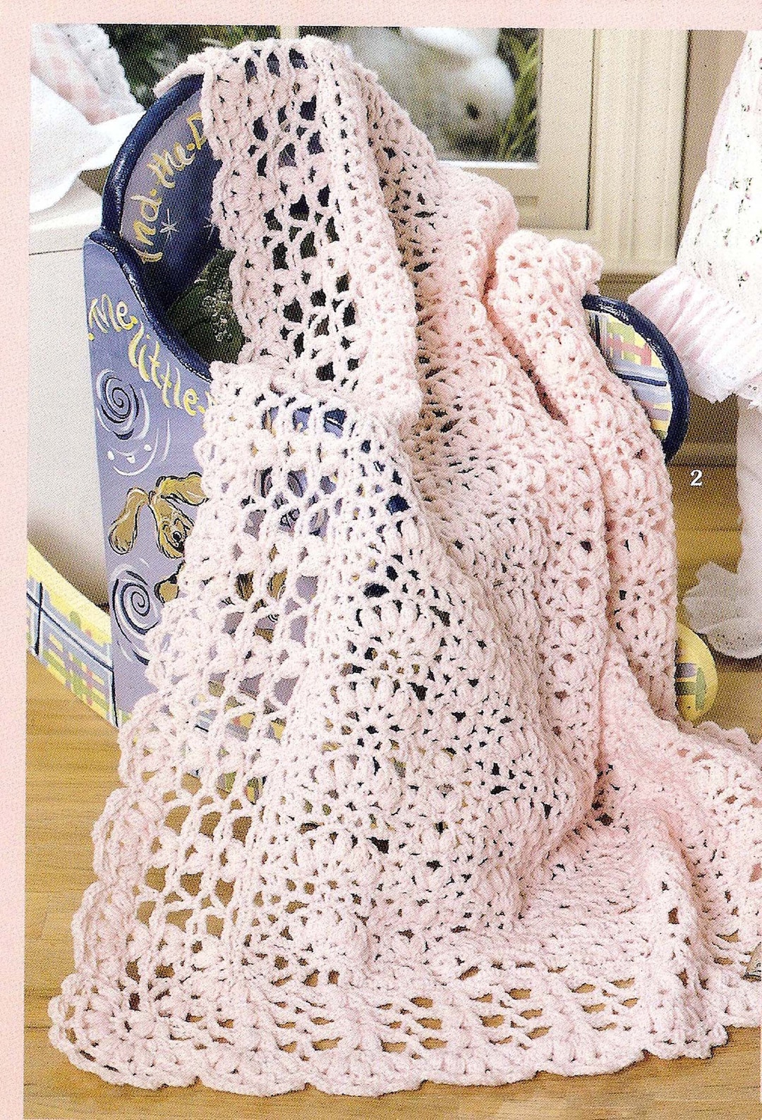 PDF Crochet Pattern~pretty Puffs Afghan~4ply - Etsy