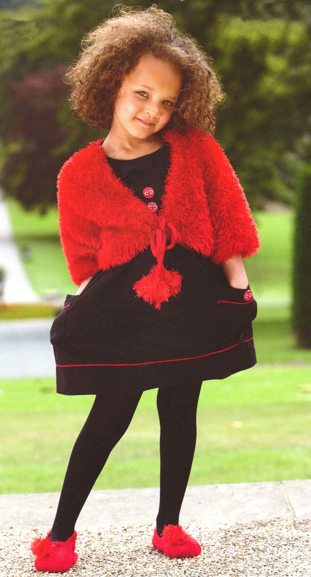 Nearly Free PDF Knitting Pattern 8397~shrug Cardigan and Slippers~dk ...