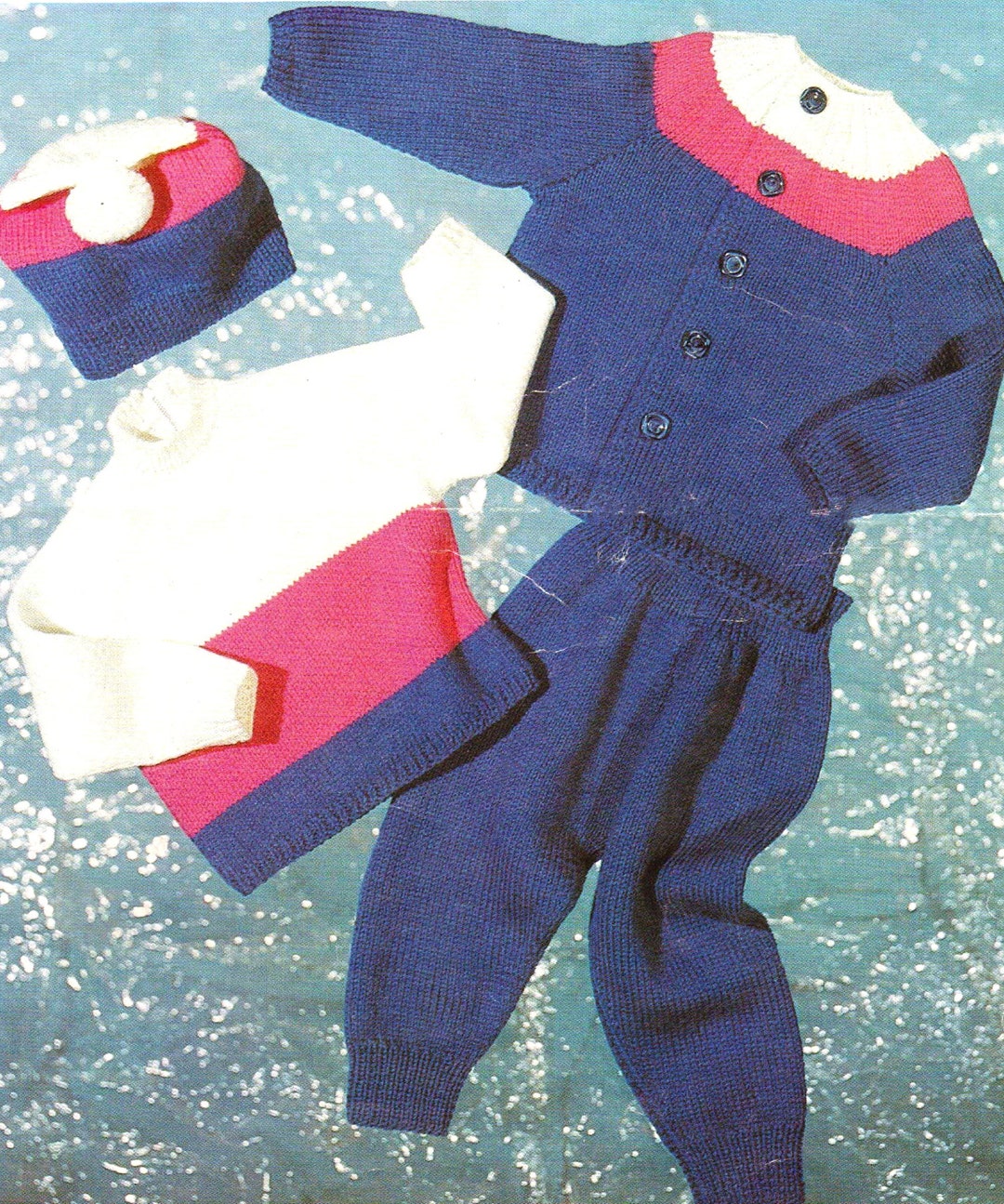 PDF Knitting Pattern 273~suit for Boy or Girl~dk~1-2 Years. - Etsy