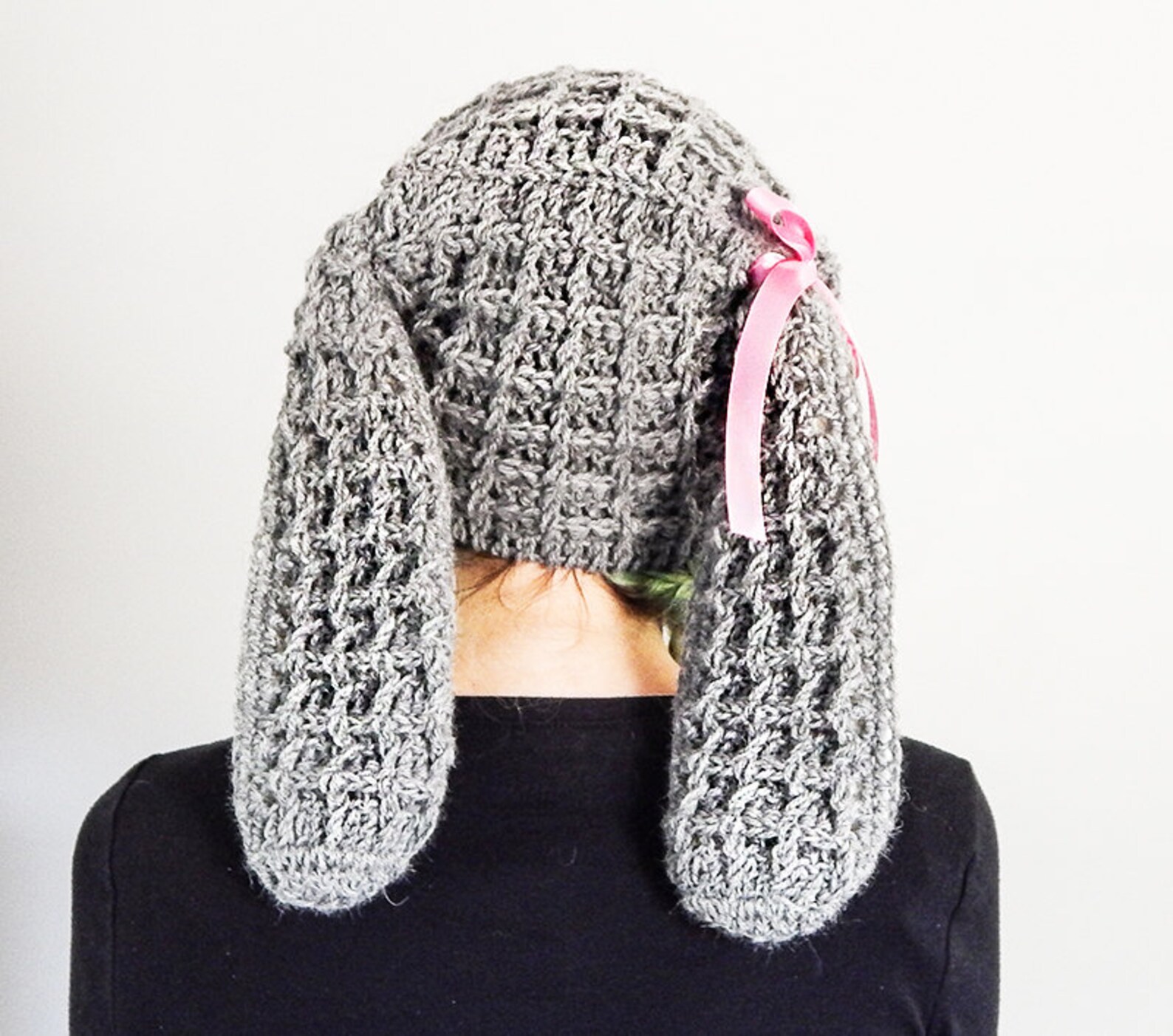 Crochet Bunny Hat Pattern Bunny Ears Beanie Crochet Pattern - Etsy